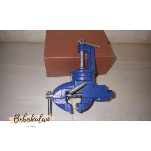 Jual Ragum Meja Tanggem Ragum Putar Penjepit Table Vise Clamp 2.5 inch ...