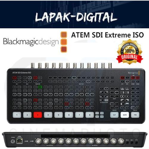 Jual Blackmagic Design ATEM SDI Extreme ISO / ATEM Mini SDI Mixer 8 ...