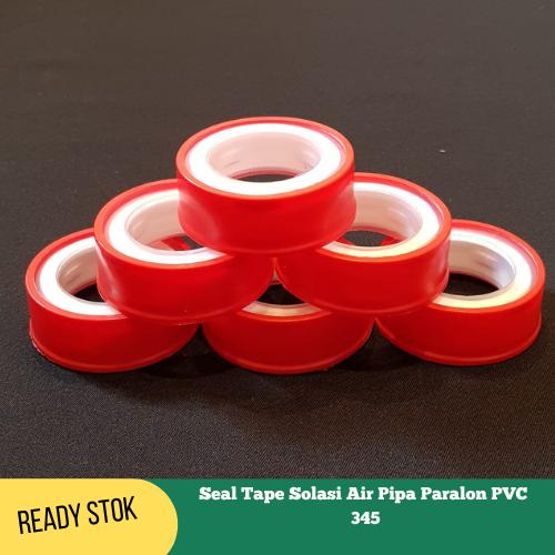 Jual Seal Tape Solasi Air Pipa Paralon PVC Isolasi Putih Siltip Seltip ...