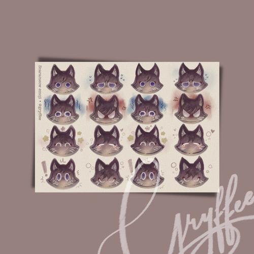 Jual GENSHIN IMPACT Scarameow Emoji Sticker Sheet - Jakarta Utara ...