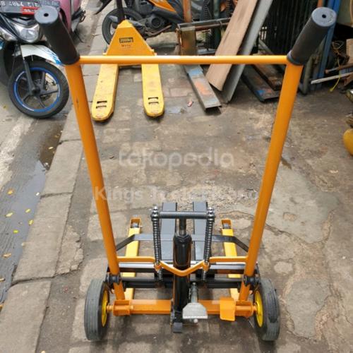 Jual (KTE)Hand Stacker Trolley 200 KG / Hand Forklift Trolli Mini ...