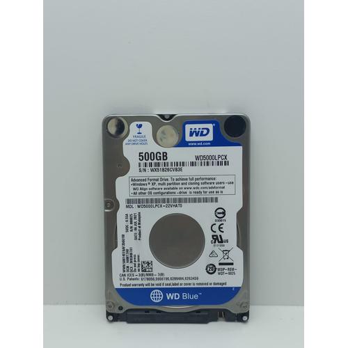 Jual Hardisk 500GB WD Blue Slim Sata 2,5" Inchi Baru 0 Days HDD 500GB ...