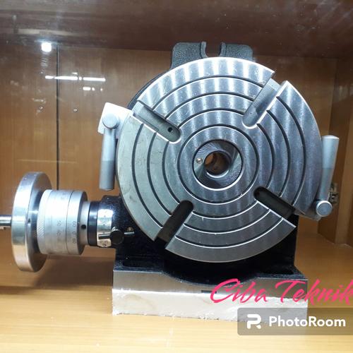 Jual ROTARY TABLE HV-8in / Rotary table 8inch Meja Putar Milling ...