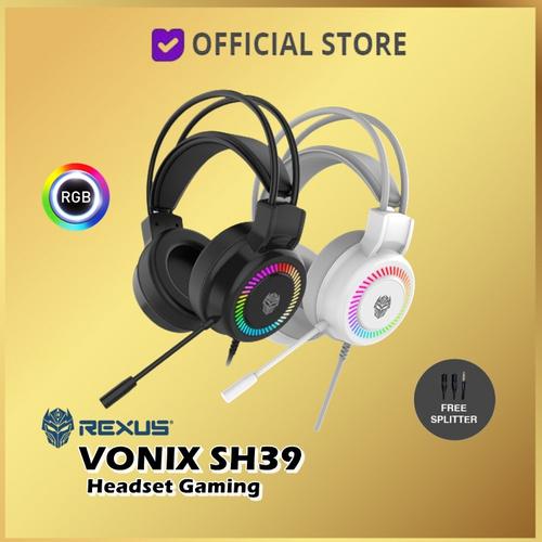 Jual Rexus Vonix SH39 Headset Gaming SH 39 - Black - Jakarta Barat ...