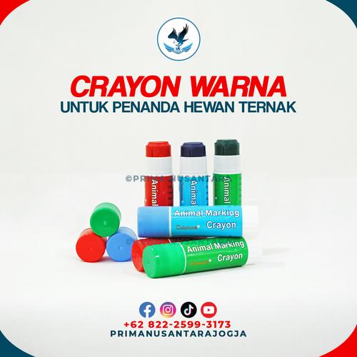 Jual CRAYON WARNA UNTUK PENANDA HEWAN TERNAK PILIHAN WARNA MERAH HIJAU ...