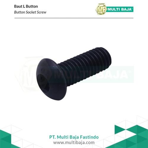 Jual Baut L Button Baja M5 x 20 (Hitam) Button Head L - Jakarta Barat - Multi Baja Fasteners ...