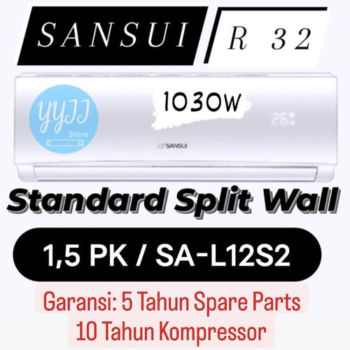Jual AC SANSUI JAPAN Standard 1,5PK SA-L12S2 L12S2 AC 1,5 PK - Unit ...