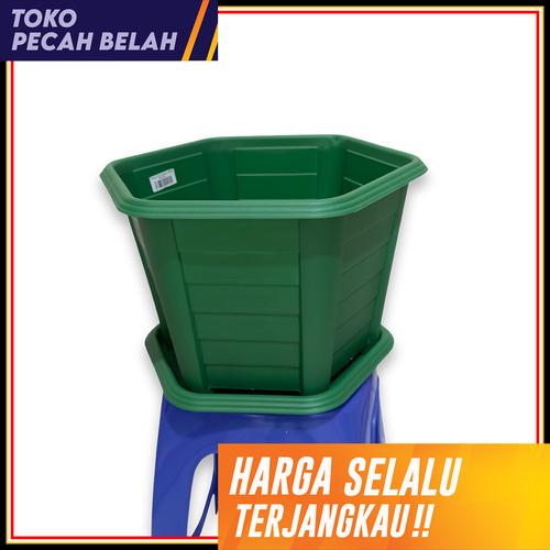 Jual Flower Pot Bunga Hexagon 6635 BFG 022 Maspion - Kota Palembang ...