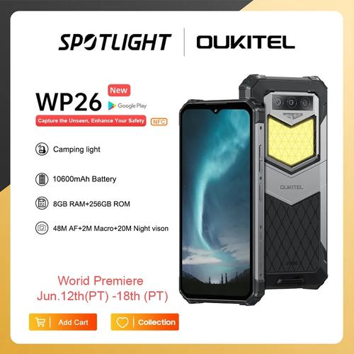 Jual SMARTPHONE OUKITEL WP26 4G GLOBAL ANDROID 13 RAM 8GB ROM 256GB ...
