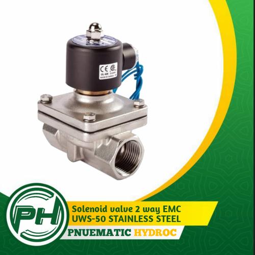 Jual Solenoid valve 2 way EMC UWS-50 STAINLESS STEEL - Jakarta Barat - Pneumatic Hydroc | Tokopedia