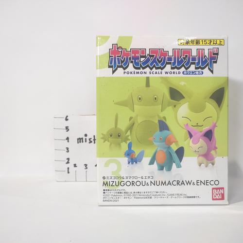 Jual Pokemon Scale World PSW Hoenn Region Bandai Mudkip Marshtomp ...