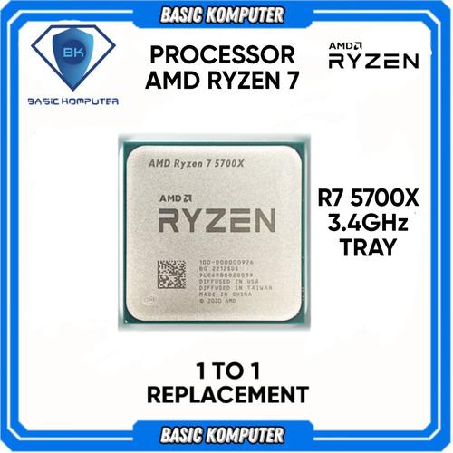 Jual PROCESSOR AMD RYZEN 7 R7 5700X 3.4GHz TRAY - GARANSI 1 TAHUN ...