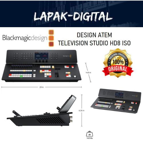 Jual Blackmagic Design ATEM Television Studio HD8 ISO - Jakarta Pusat ...