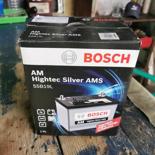 Jual AKI BATERAI KERING BOSCH SILVER AMS 55B19L/NS40ZL JAZZ AGYA GRS 1 THN - Kota Medan ...