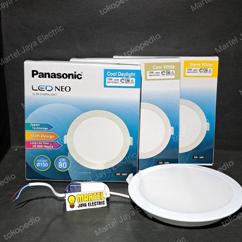 Jual Lampu downlight led panel panasonic IB bulat neo slim 18 watt - Natural - Kab. Sleman ...