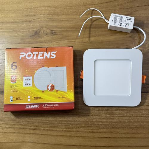 Jual POTENS DOWNLIGHT LED 6 WATT KOTAK / LAMPU PLAFON INBOW PPL-006 ...