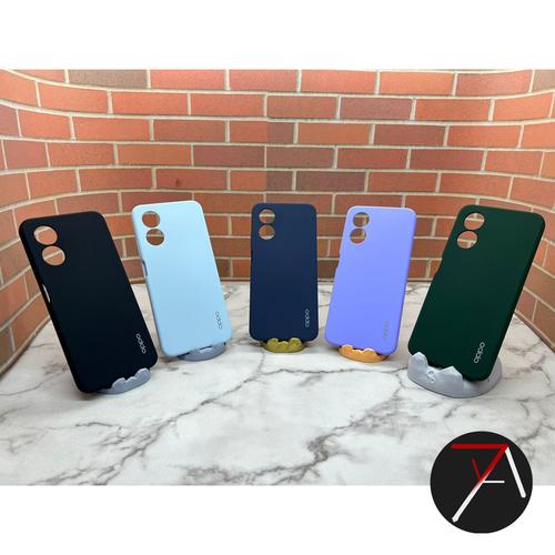 Jual Oppo A17 Silicone Full Cover Soft Case Silikon Casing Original ...