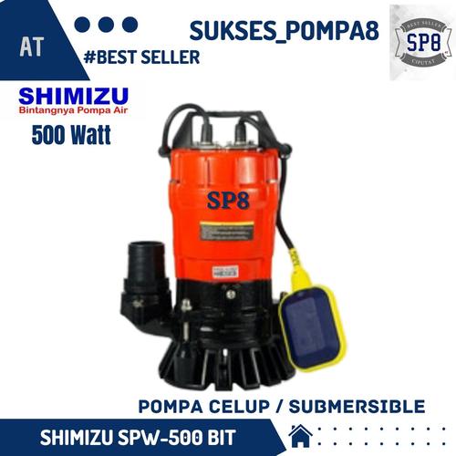 Jual Pompa Celup Shimizu SPW-500 BIT / Submersible Pump Shimizu 500W ...