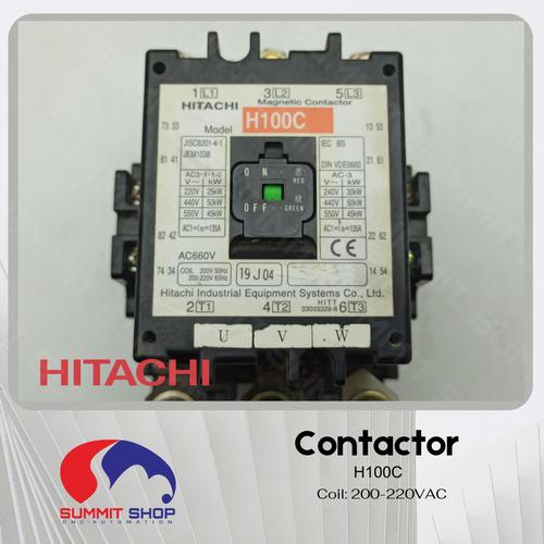 Jual Kontaktor 3 phase Hitachi H100C/H125C Coil 200-220VAC - H100C ...