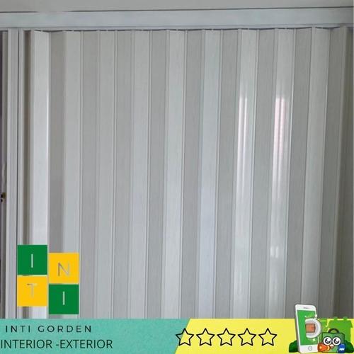 Jual pvc folding door pintu lipat plastik ringan model minimalis - Kota ...