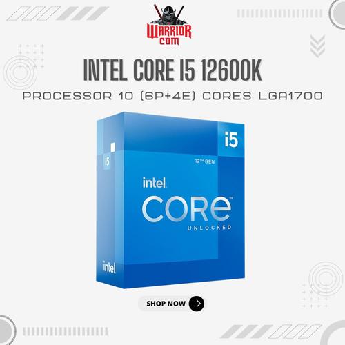 Jual INTEL CORE I5 12600K | Cpu Processor 10 (6P+4E) Cores LGA1700 ...