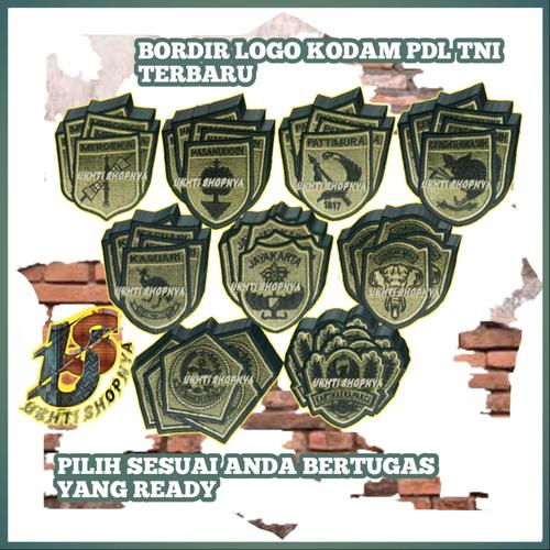 Jual Bordir Logo Kodam Satuan Akribut Patch Tni Ad Kasad 2023 Terbaru Army - mabes tni, biasa ...