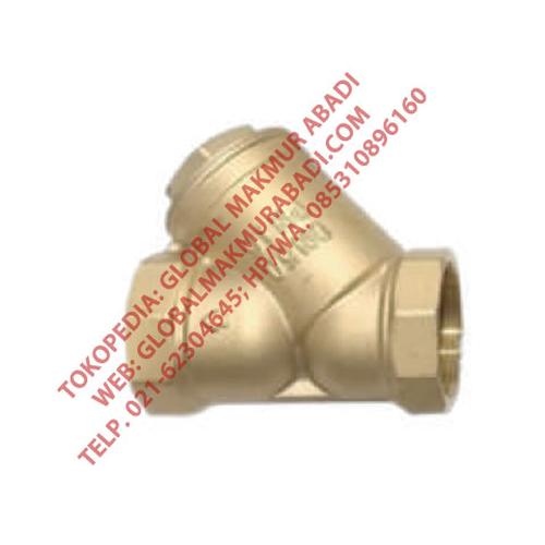 Jual WEFLO BRASS PN16 Y-STRAINER Y STRAINER SCREW END - 1/2" - Jakarta ...