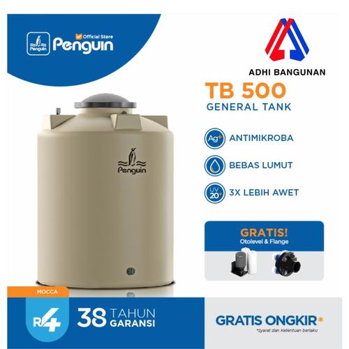 Jual Tangki Tandon Toren Air PENGUIN 5000 Liter TB 500 Berbagai Warna ...