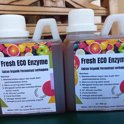 Jual Fresh Eco Enzyme 500ml - Cairan Organik Serbaguna Tanpa Zat Kimia ...