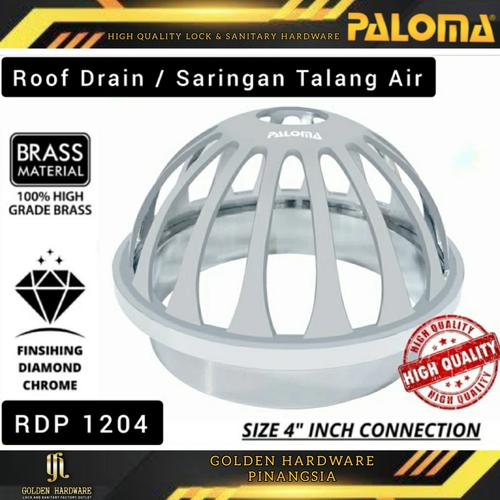 Jual SARINGAN ROOF DRAIN AFUR AVUR TALANG AIR 4" INCH PALOMA RDP 1204 ...