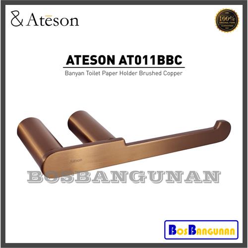 Jual Tempat Tissue Stainless Ateson AT011BBC / Toilet Paper Holder ...