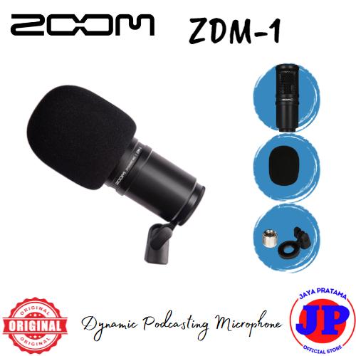 Jual Zoom ZDM-1 Dynamic Podcasting Microphone Original ZDM1 - Jakarta ...