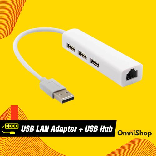 Promo Kabel Converter Adapter USB 2.0 To Ethernet LAN UTP RJ45 with USB ...
