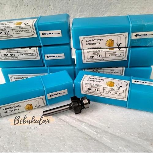 Jual BENZ Mata Profil Sudut Round Over Bit Mata Pisau Mesin Router ...