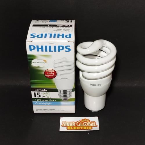 Jual Lampu philips tornado 15 Watt / lampu spiral philips 15 W putih - Kab. Sleman - Sinar ...