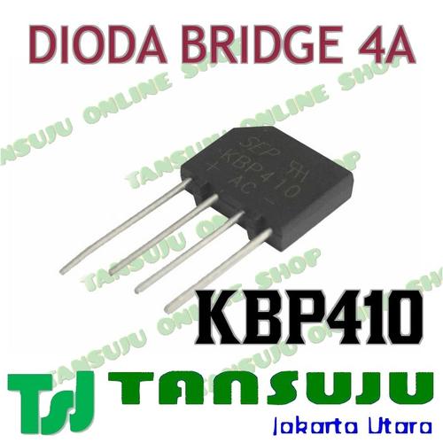 Jual Dioda Sisir Penyearah KBP410 Jembatan Bridge Diode 4A 1000V ...