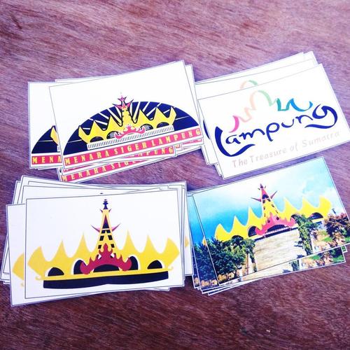 Jual Stiker Dekorasi Hiasan Dinding Wall Ikon Lambang Menara Mahkota ...