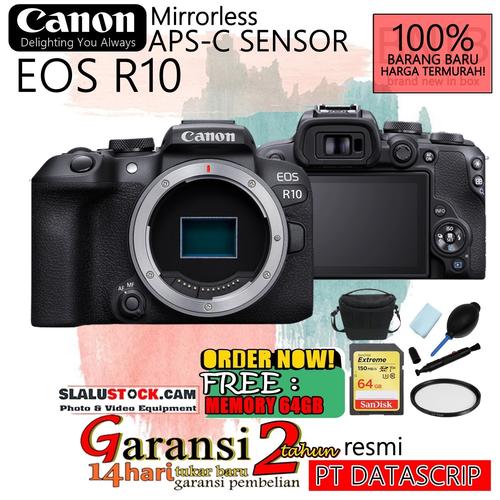 Jual CANON EOS R10 BODY ONLY / CANON R10 BODY GARANSI RESMI - R10 BODY ...
