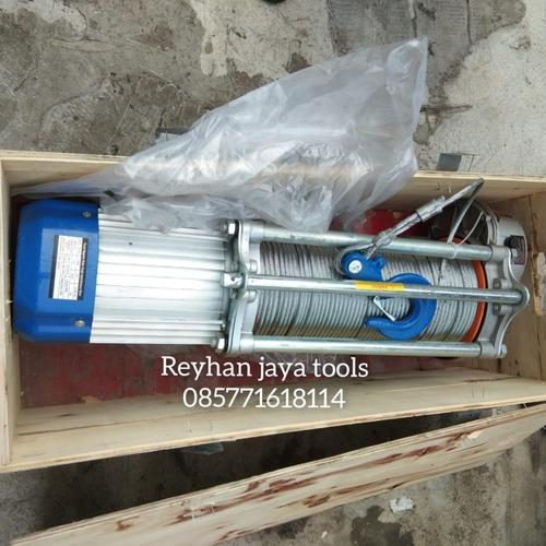 Jual Katrol listrik 1500 kg Sling 20 Meter WEKA Electric winch hoist 1 ...