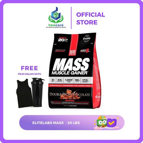 Promo ELITELABS MASS GAINER 20 LBS / GAINER / SERIOUSMAS / MUSCLE ...