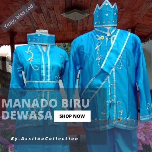 Jual Pakaian Tradisional/Baju Adat Dewasa Manado Satuan Termasuk ...