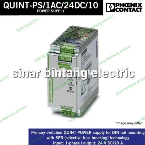 Jual Phoenix Contact - Power Supply Unit Quint-Ps/1Ac/24Dc/10 - Jakarta ...
