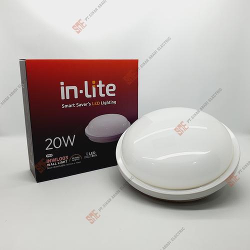 Jual Lampu Dinding Led Inlite 20W 20 Watt 3000K In Lite INWL003 Wall ...