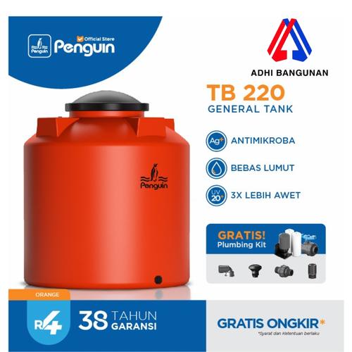 Jual Tangki Tandon Toren Air PENGUIN 2500 Liter TB 220 Berbagai Warna ...