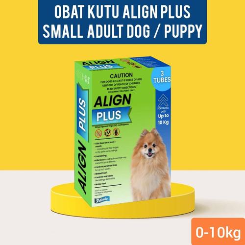 Promo PETINDO ALIGN PLUS SMALL DOG S - Obat kutu anjing 10kg no ...