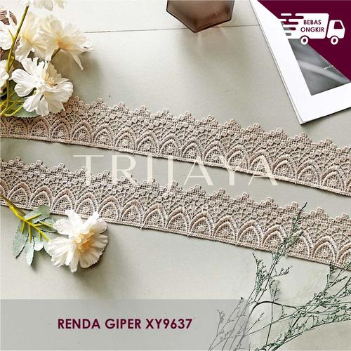 Jual Trijaya Renda Giper Guipure Giver Bordir - XY9637 (6 CM) - Jakarta ...