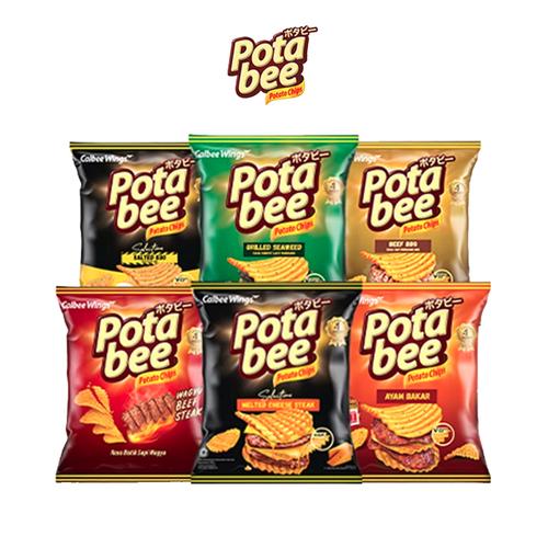 Jual Potabee Potato Chips 65gr - Wagyu Beef - Kab. Batang - Aneka Jaya ...