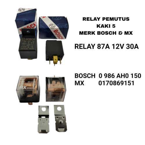 Jual RELAY 87A 12V 30A KAKI 5 - Relay Pemutus - Jakarta Timur - Alta ...