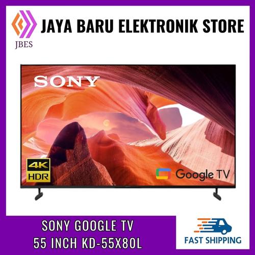 Jual SONY BRAVIA KD-55X80L GOOGLE TV UHD 4K 55" HIGH DYNAMIC RANGE ...
