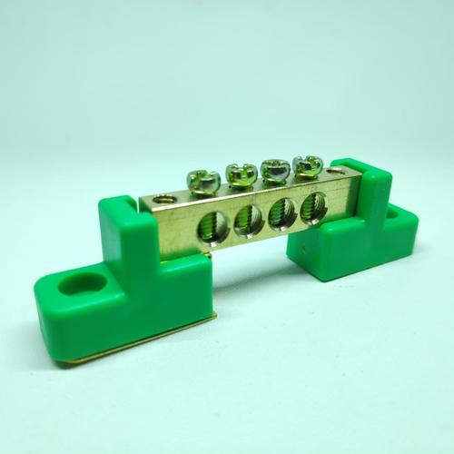 Jual Terminal Kabel Blok Netral Block Ground 4 Pole M4 6x9 mm - Jakarta ...